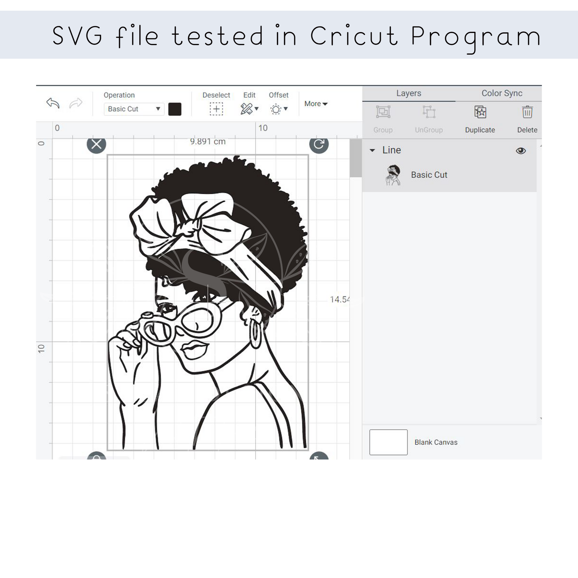 African American With Headwrap Svg Black And White Svg Png Susandesign